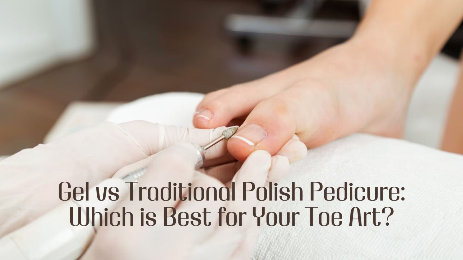 Gel vs Traditional Polish Pedicure: Which is Best for Your Toe Art?